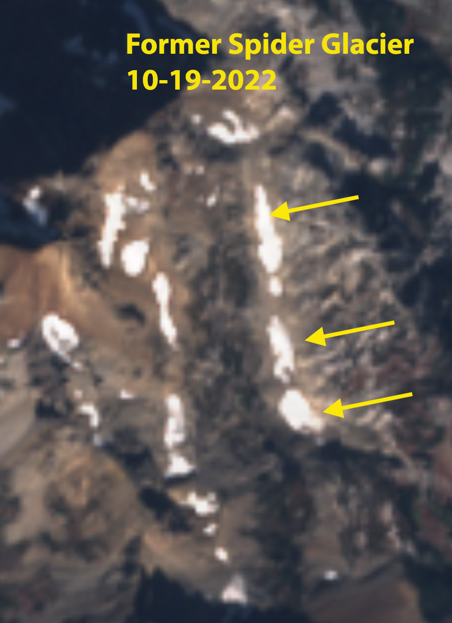 Washington Glaciers That Have Disappeared Since 1984 List – North Cascade Glacier Climate Project