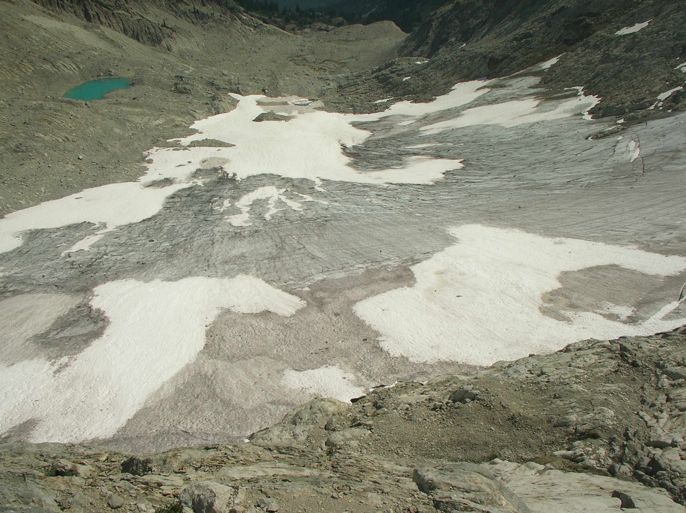 Ice Worm Glacier Disappears in 2023 – North Cascade Glacier Climate Project